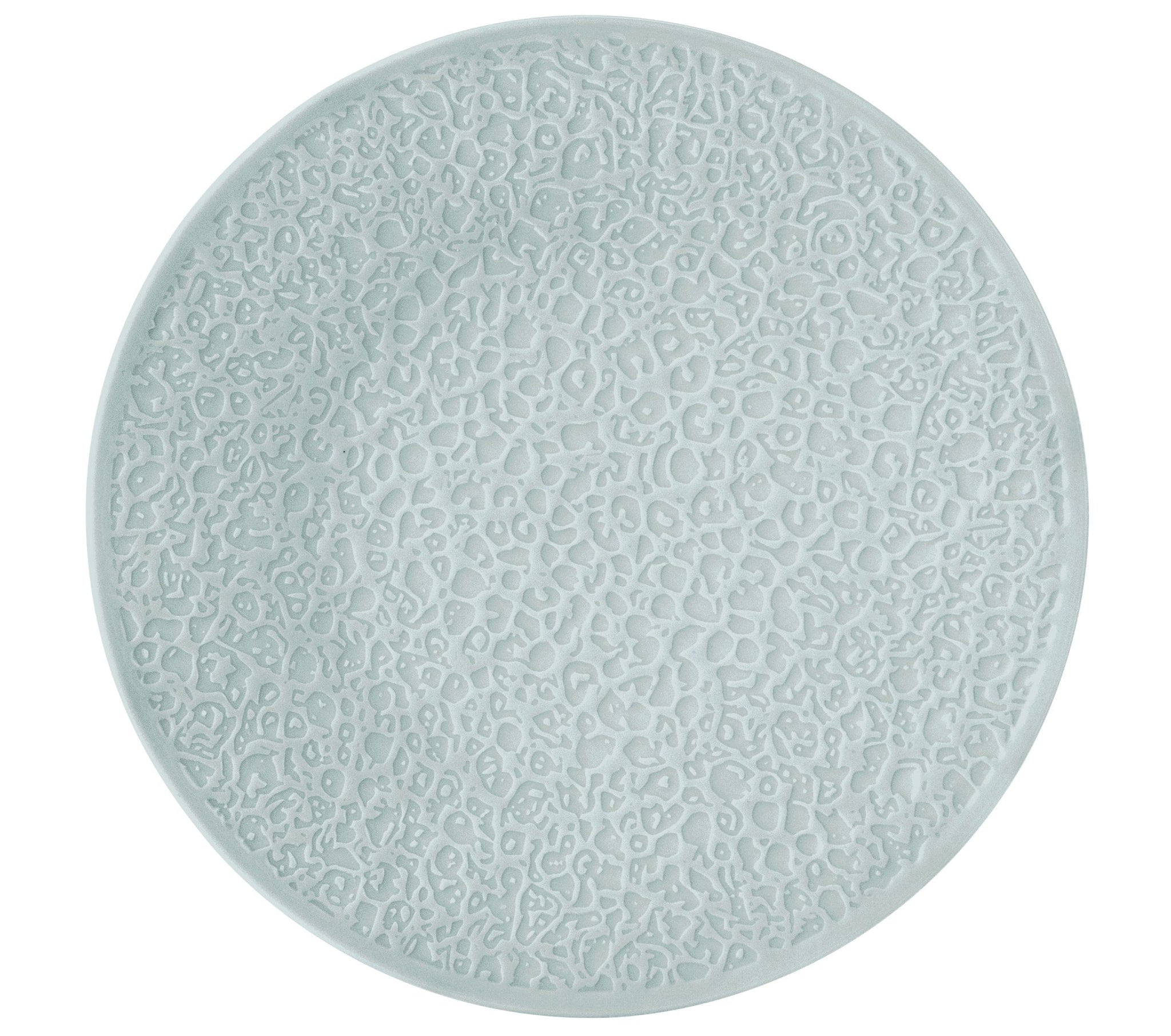 Nori Blue Porcelain Coupe Plate 11"