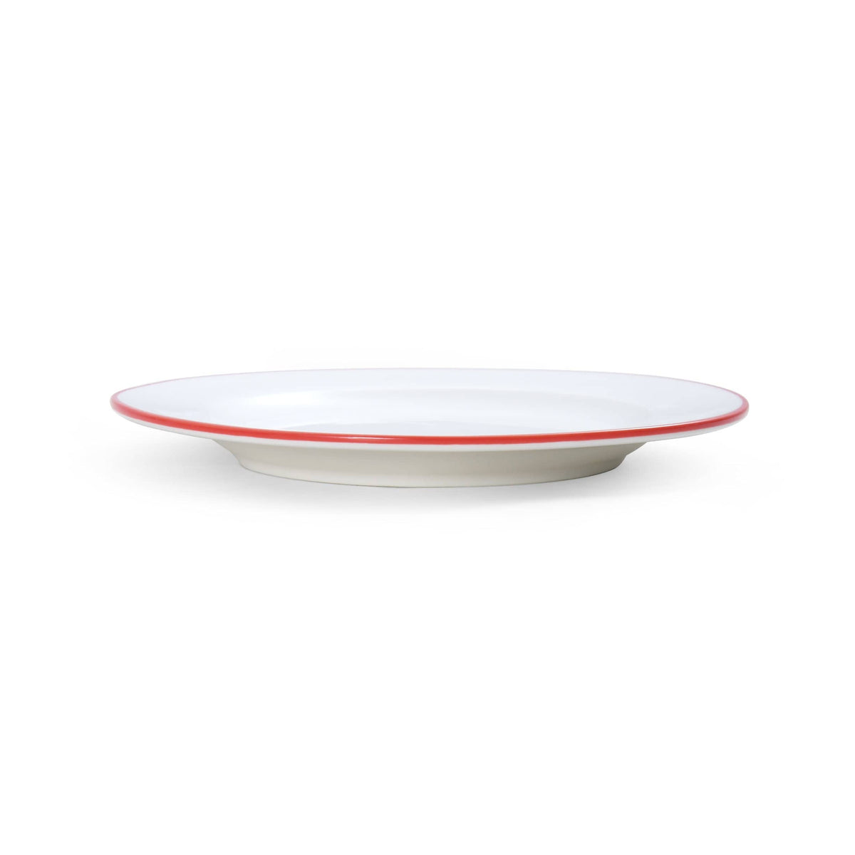 Bistro Pinstripe Porcelain Plate 7.0"