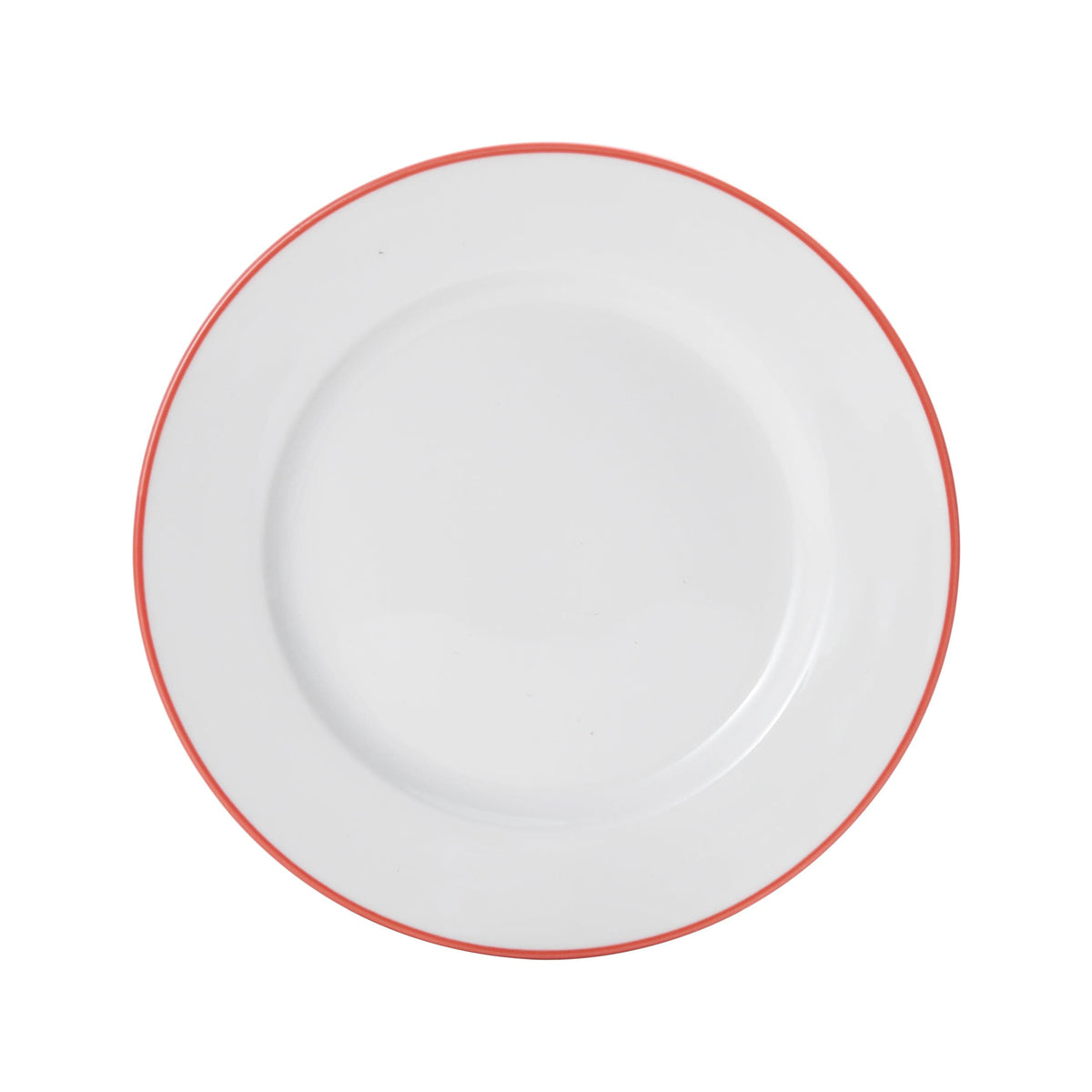 Bistro Pinstripe Porcelain Plate 8.0"