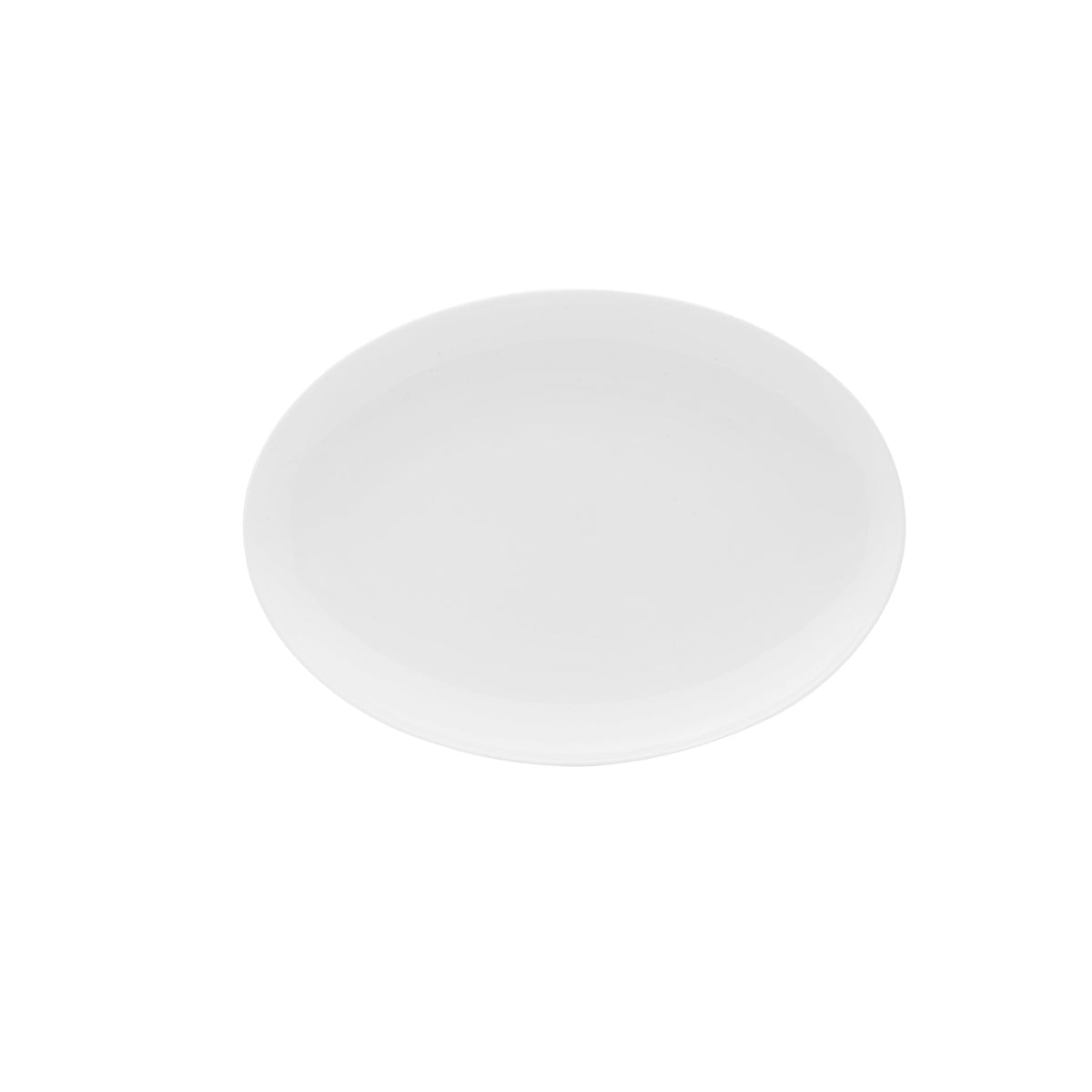Lola Bone China Oval Coupe Platter 13x9"