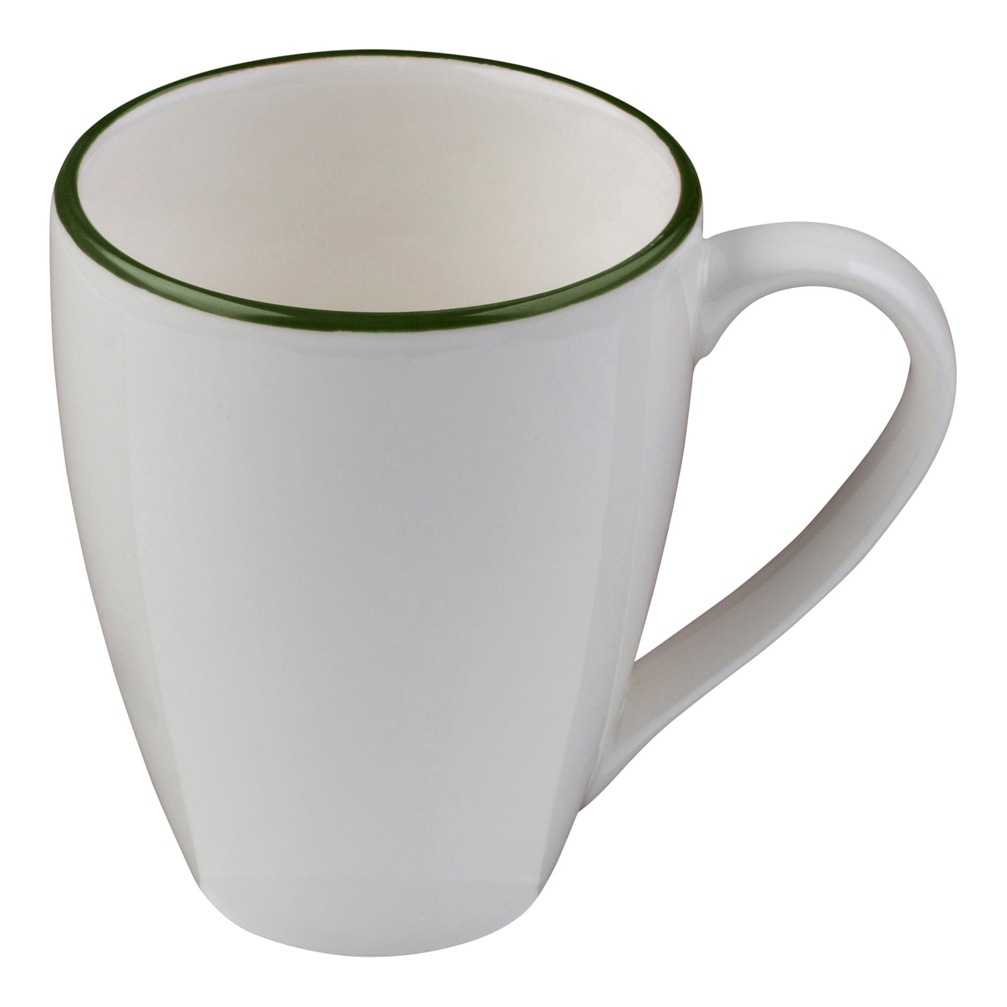 Modest Green Fine China Mug 4.0" / 10oz