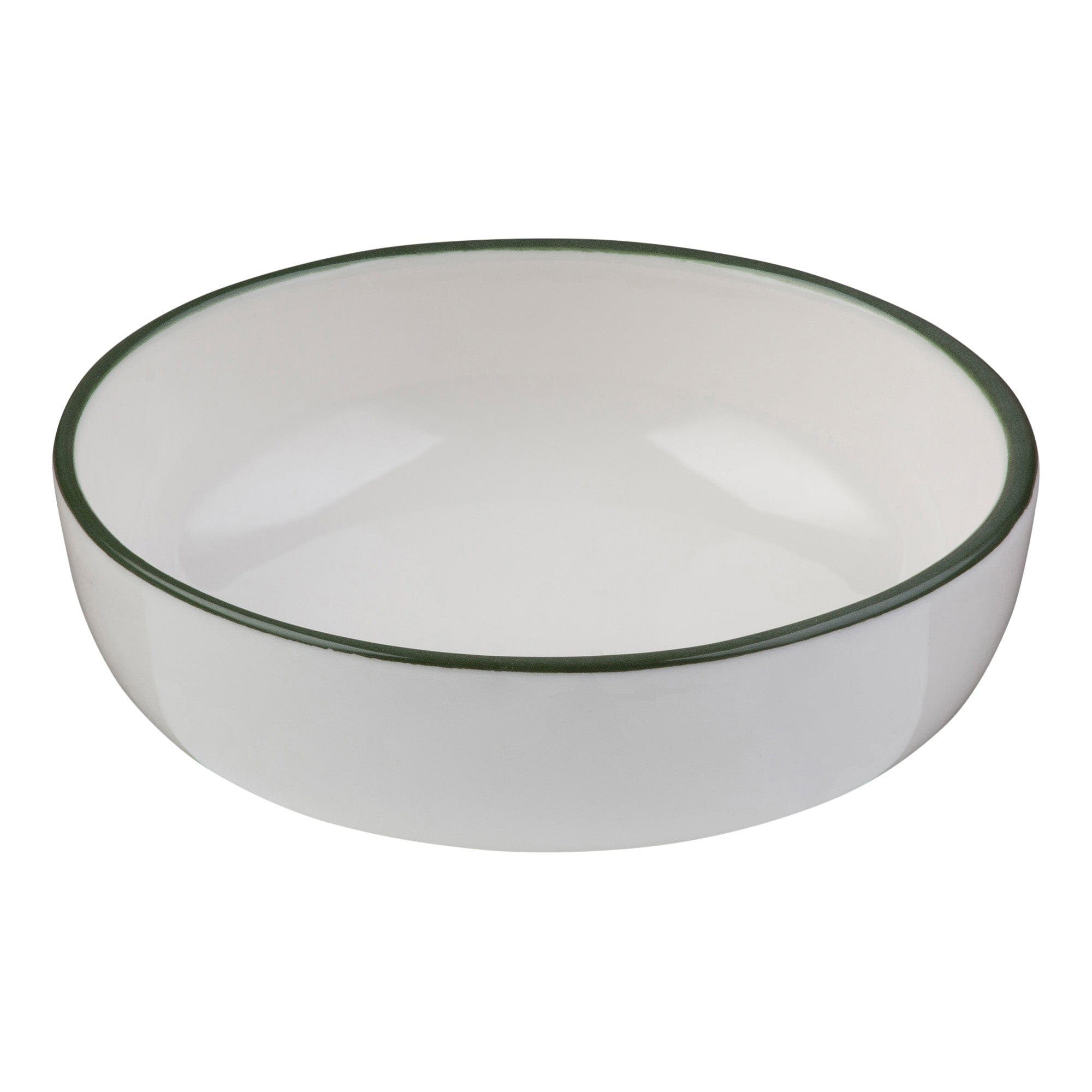 Modest Green Fine China Bowl 5.5" / 15.6oz