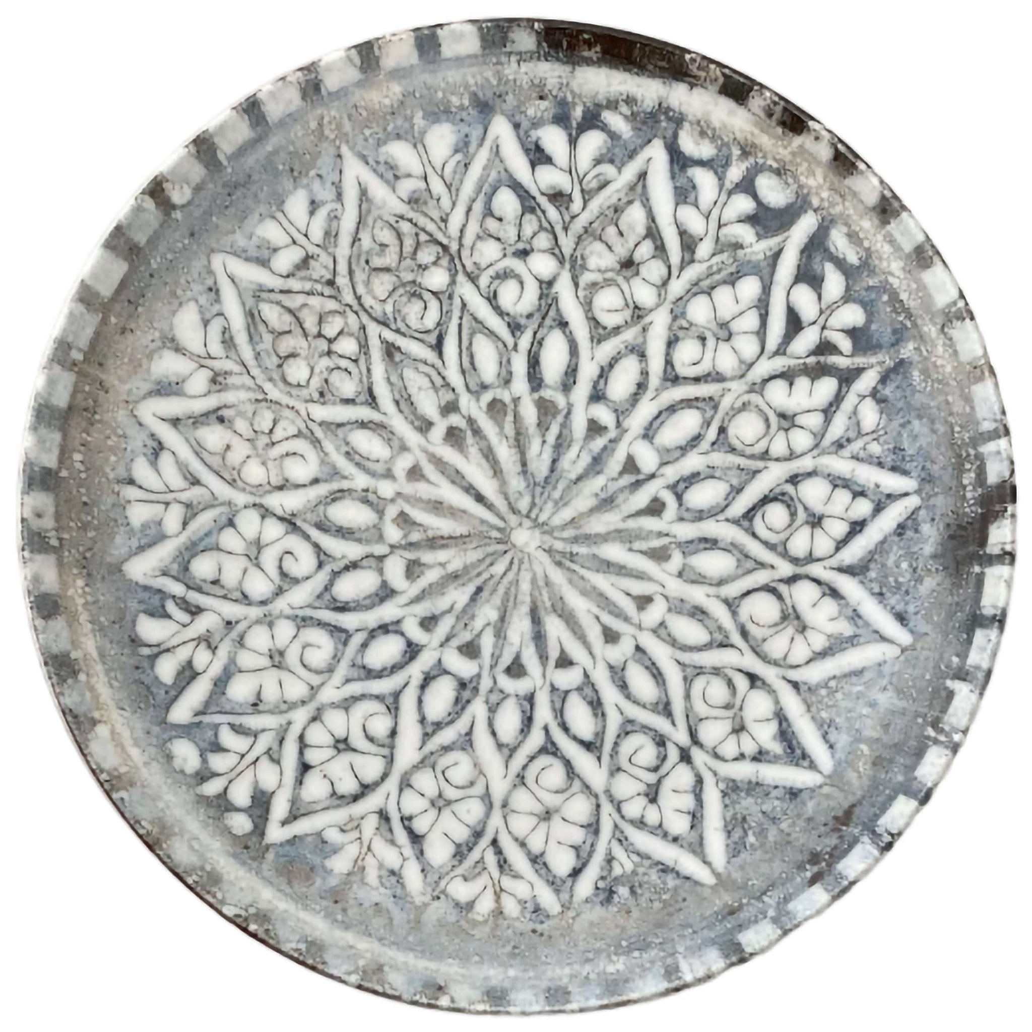 Granada Grey Premium Stoneware Plate Coupe 11"